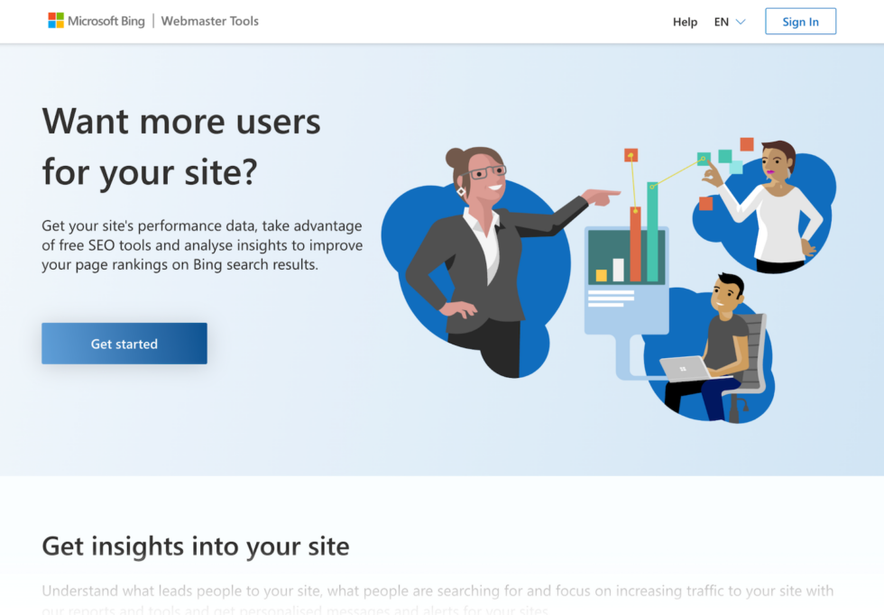 A guide to setting up and using Bing Webmaster Tools