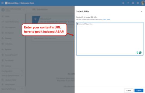 A guide to setting up and using Bing Webmaster Tools