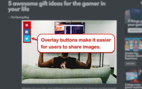 How and where to add social share buttons to your website
